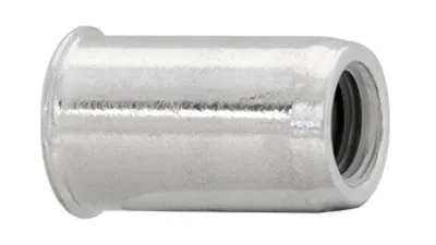 Stainless - M6 (2.5-4.0) ALUMINIUM RIMLESS NUTSERT