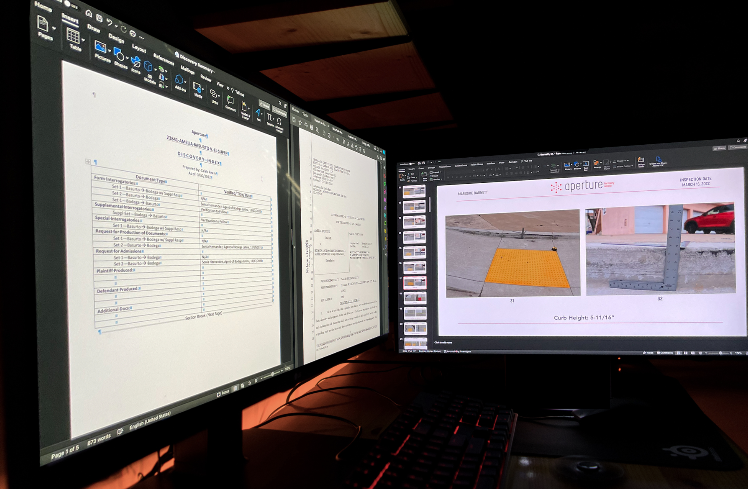 Aperture / Forensic Engineering Expert Analysis