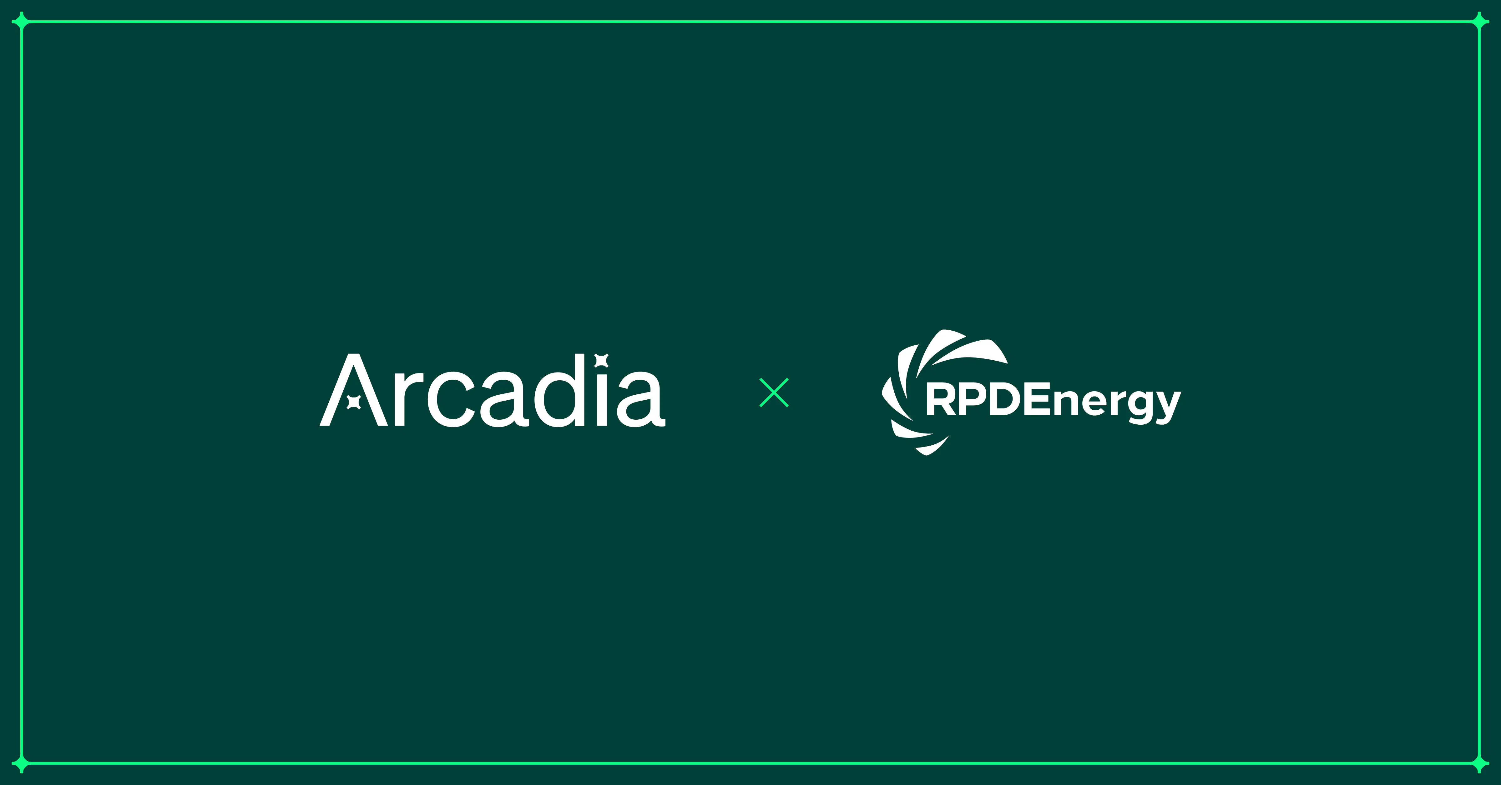 Arcadia acquires RPD Energy, empowering businesses to purchase cleaner ...