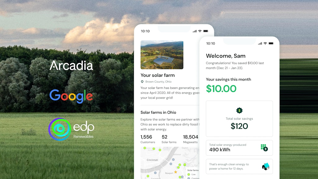 Arcadia is teaming up with Google and EDPR to advance an equitable ...