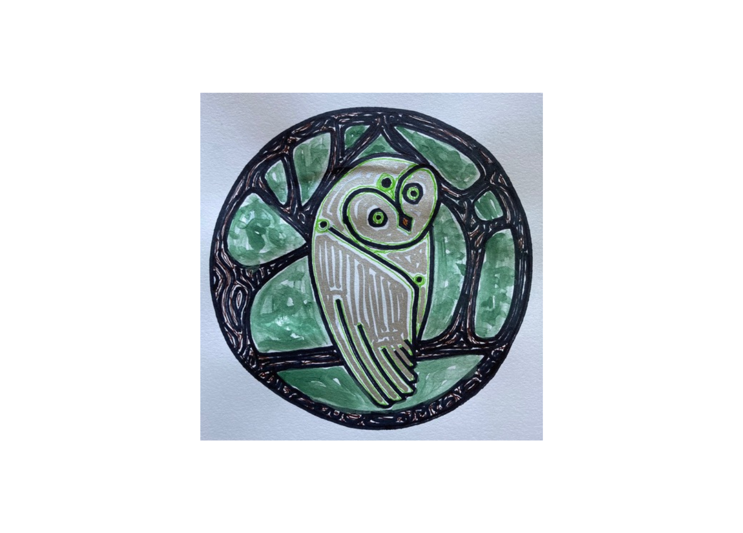 artsPlace - Owl Painting workshop at artsPlace