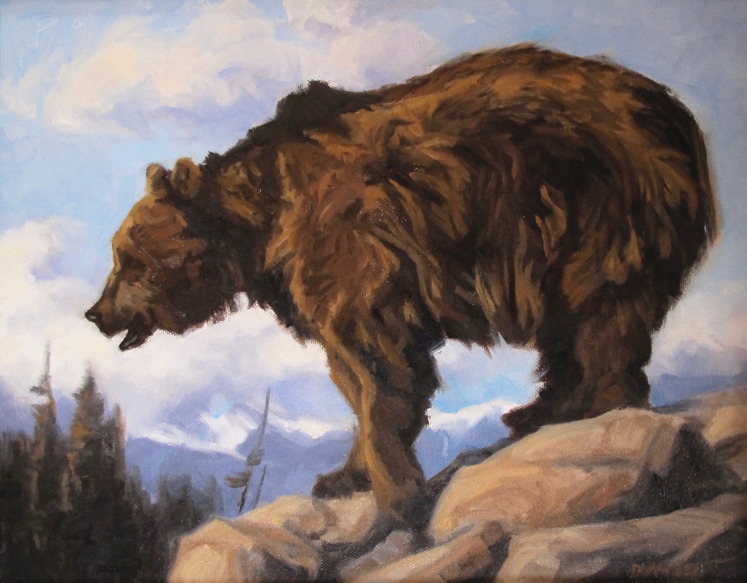 artsPlace - Grizzly Bear - Paint Night