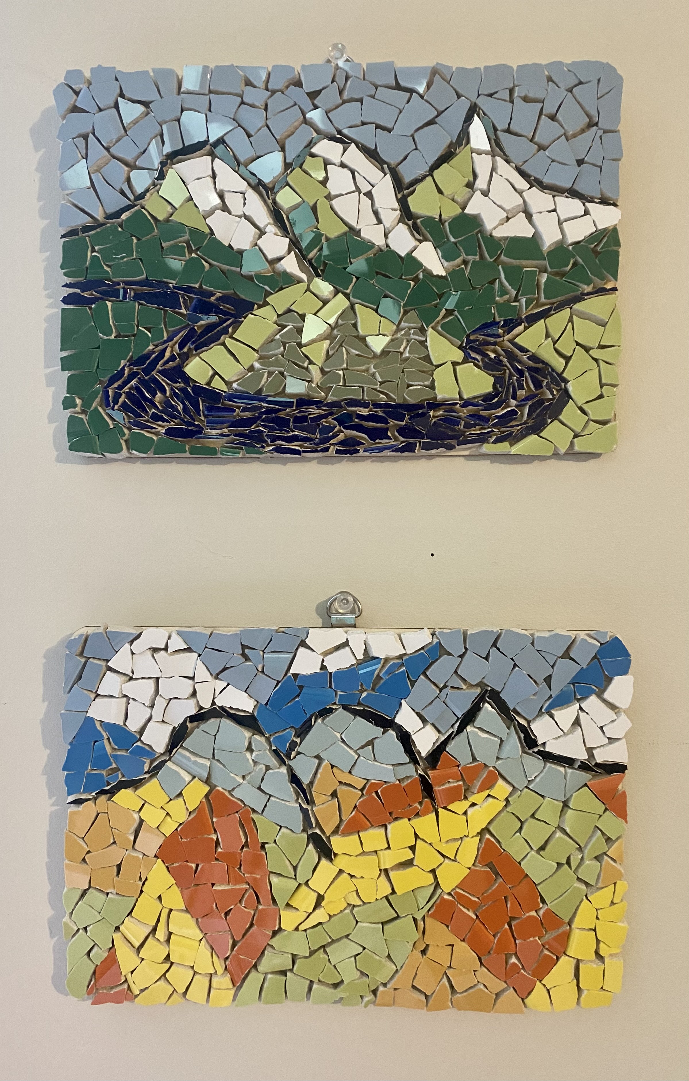 artsPlace - Contemporary Mosaics - Three Sisters workshop at artsPlace