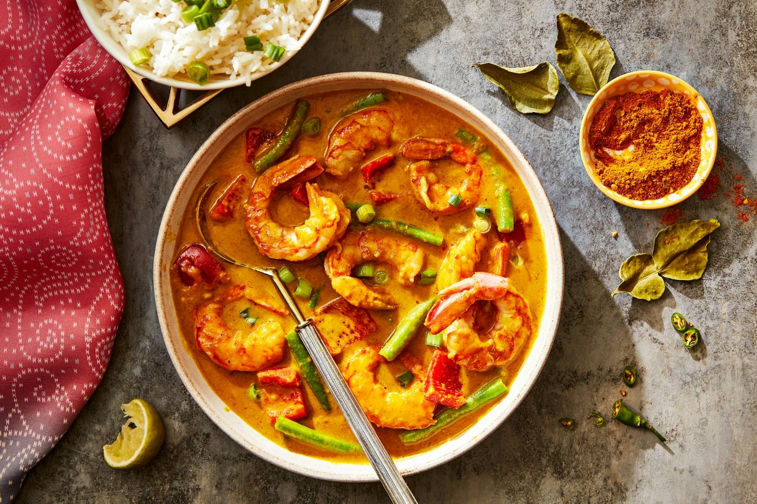 Thai-Style Shrimp Curry