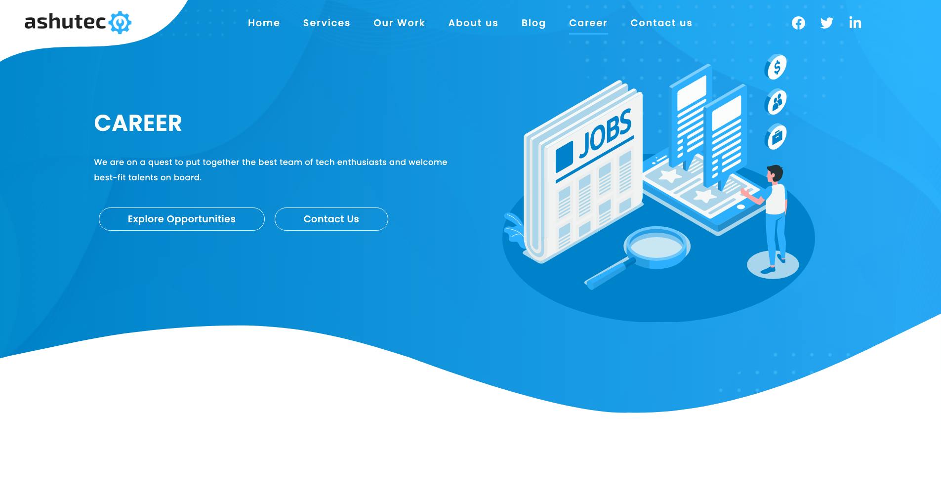 Career | Opportunities at ashutec