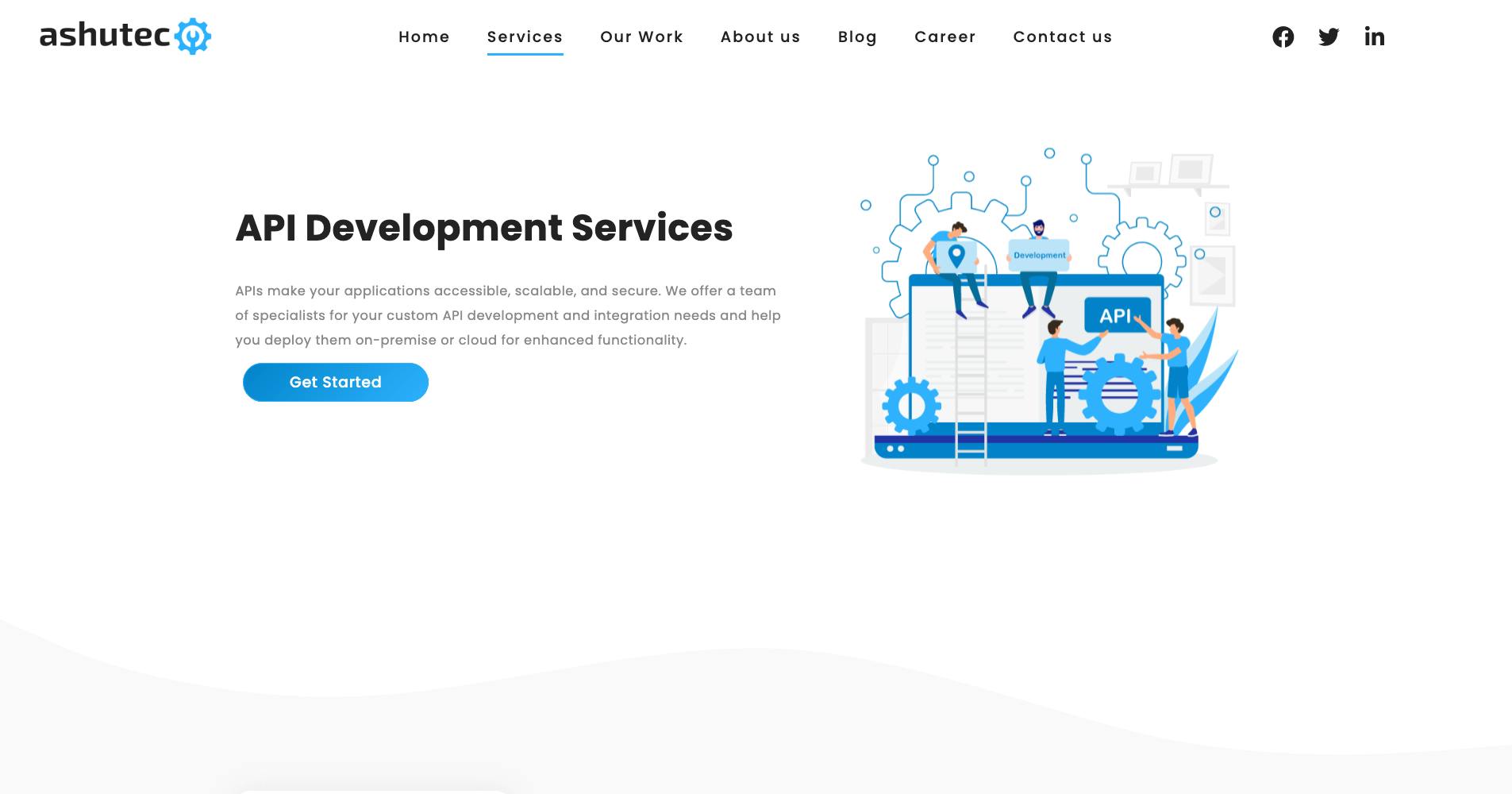 API Development Services | API development for IT consultant, start ups ...