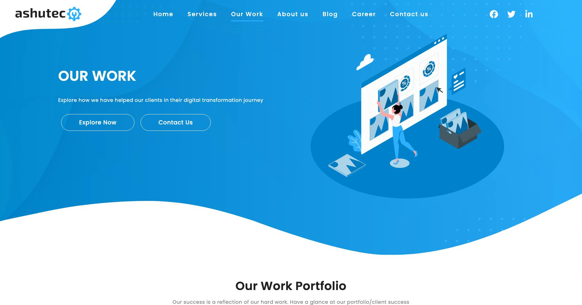 Our Work | Work done by ashutec for its customers