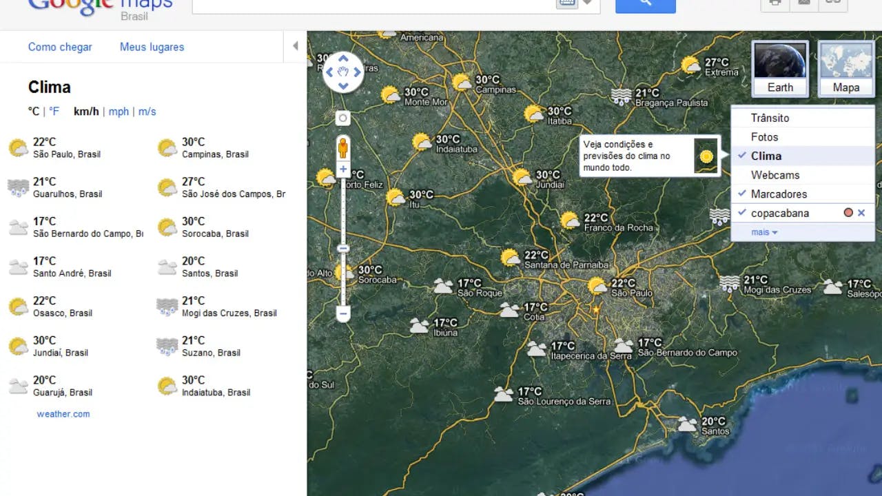 Assert Tech | Google Maps agora exibe as condições climáticas em tempo ...