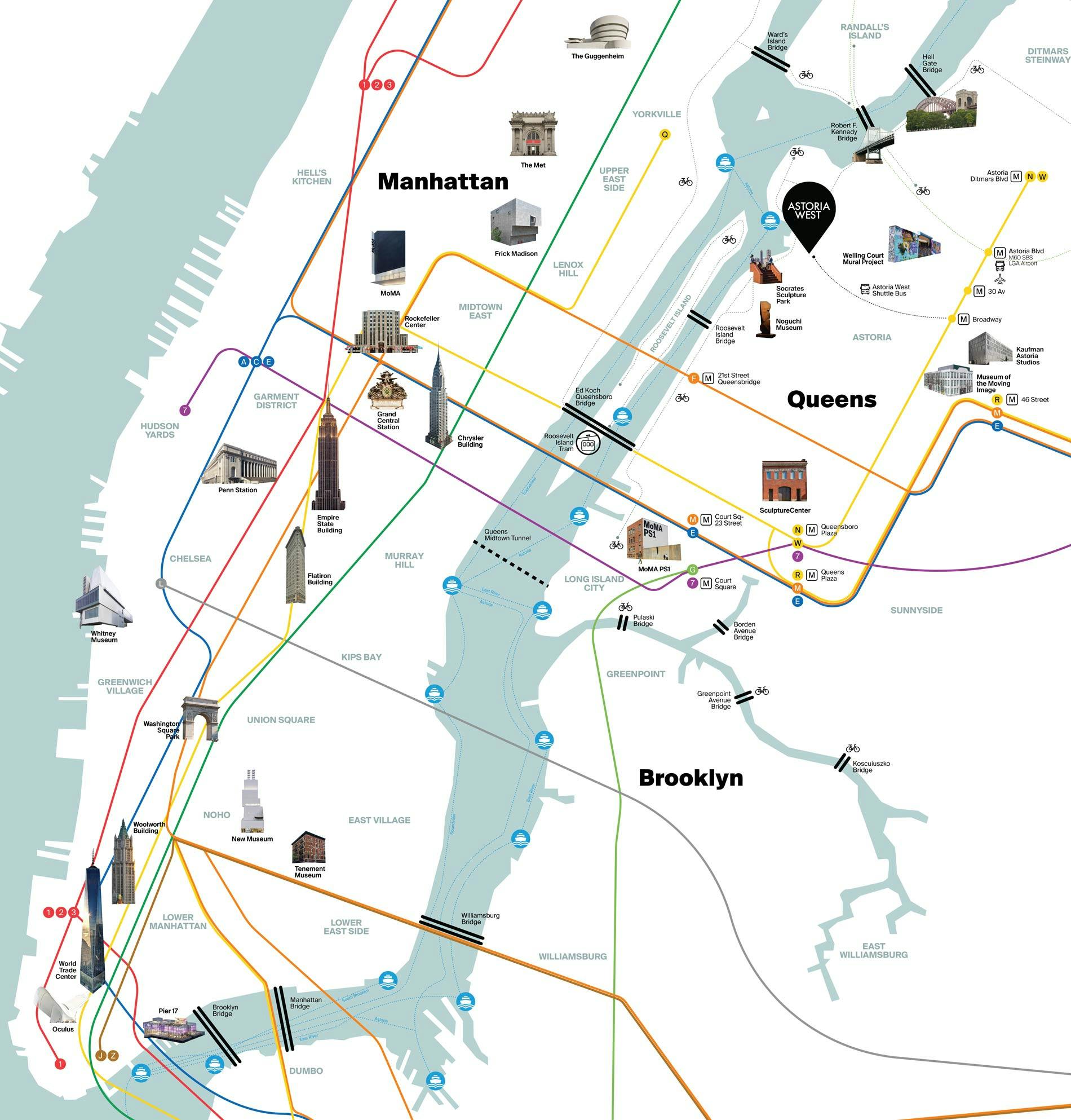 ASTORIA WEST | Astoria Queens Waterfront Apartments - Neighborhood