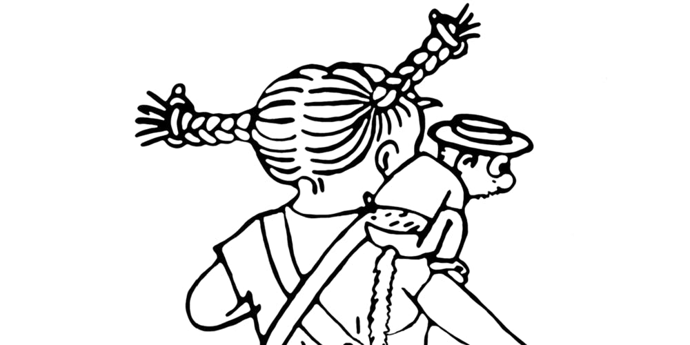 Pippi Longstocking Drawing
