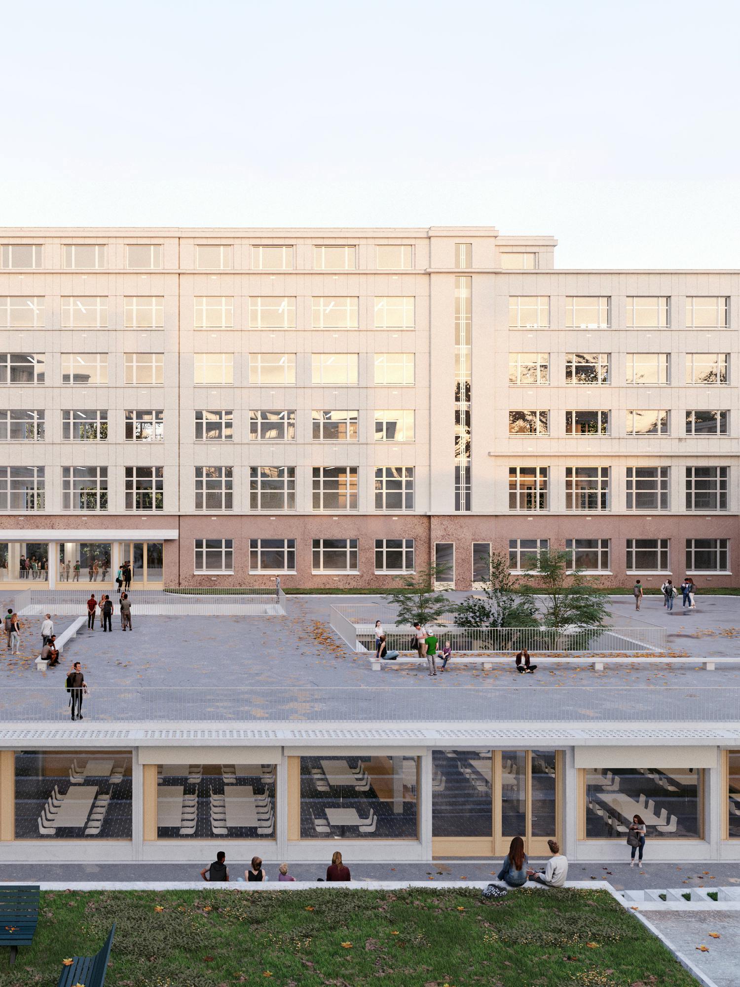 Restructuration de la demi-pension, Lycée Marcelin Berthelot – Atelier ...