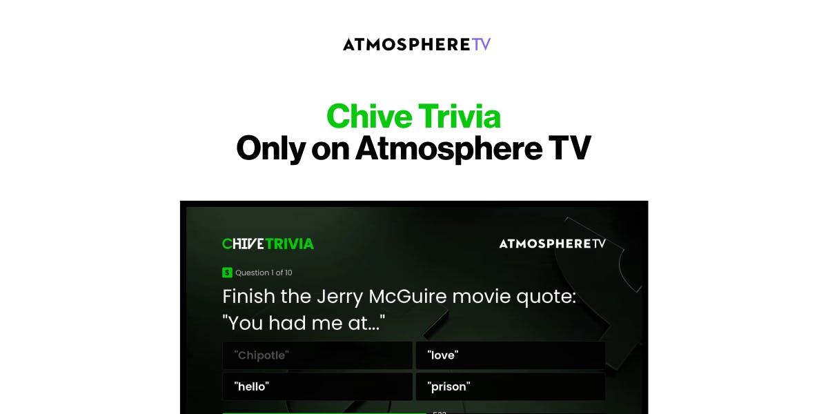 Chive Trivia