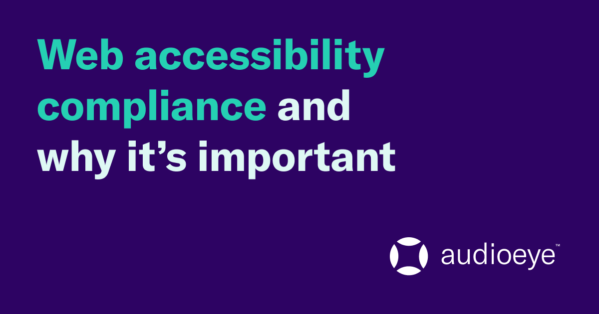 Website Accessibility Compliance | AudioEye