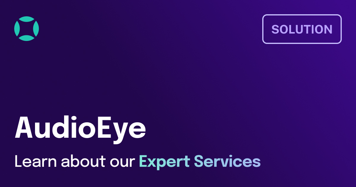 Web Accessibility Services from AudioEye