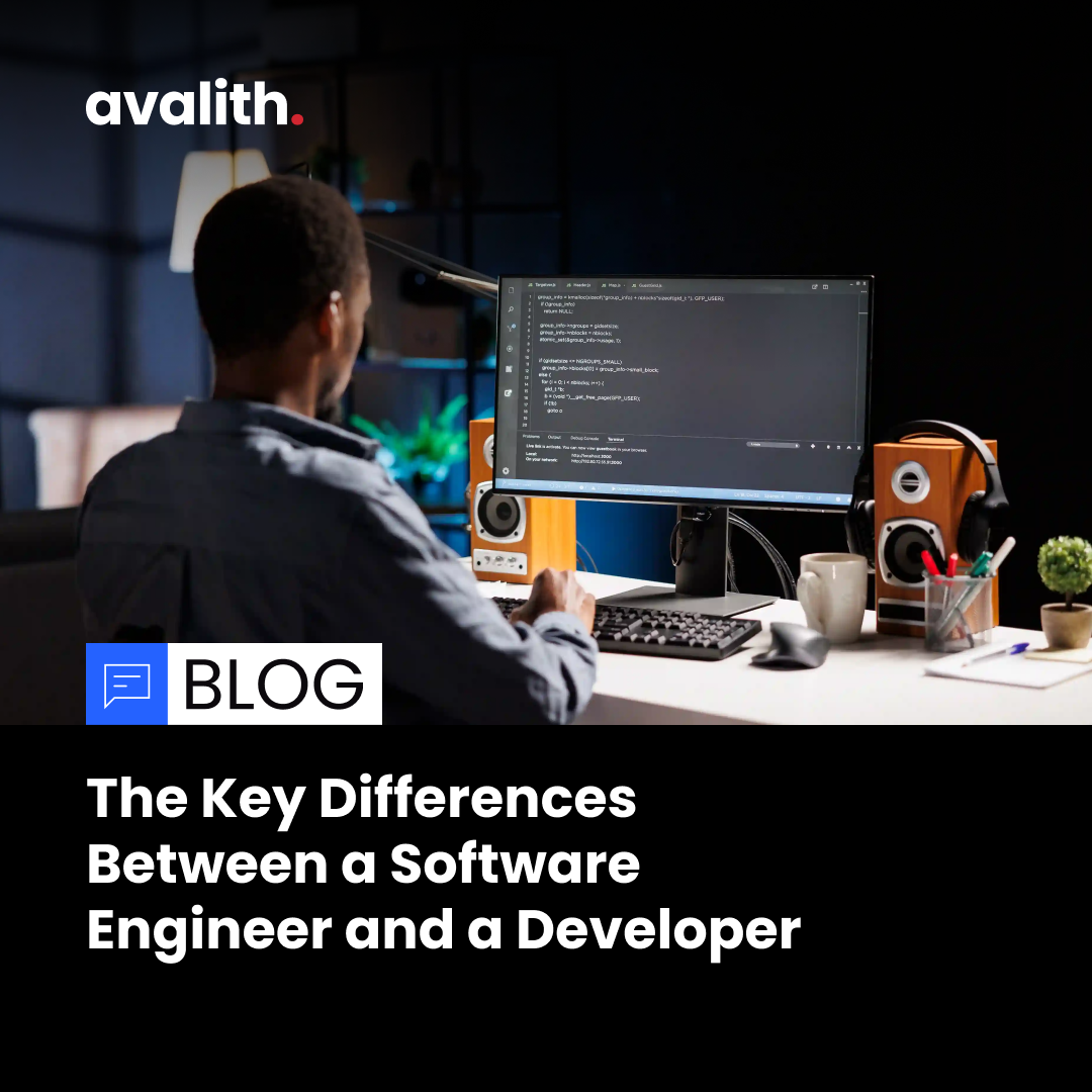 The key differences between a software engineer vs a developer - Avalith
