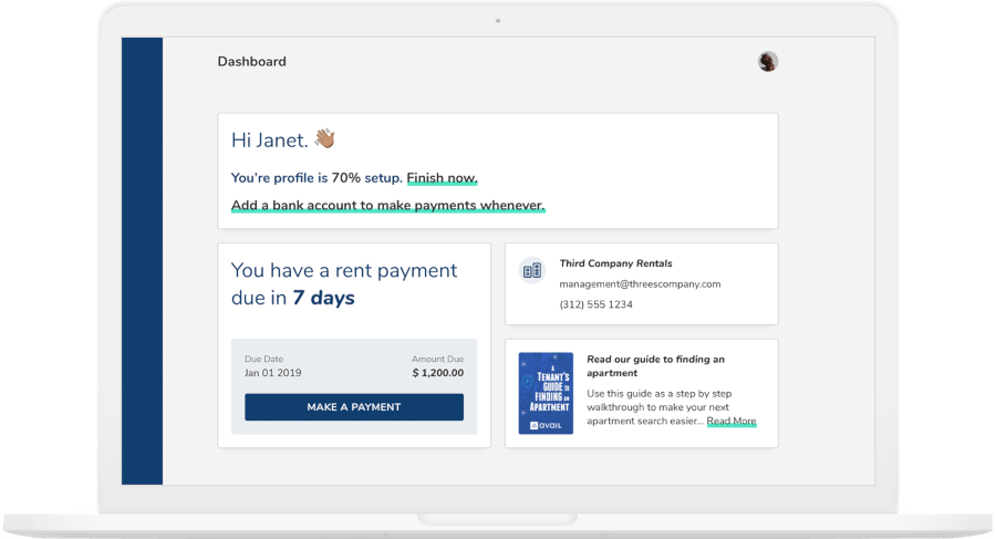 Avail Tenant Features | Avail