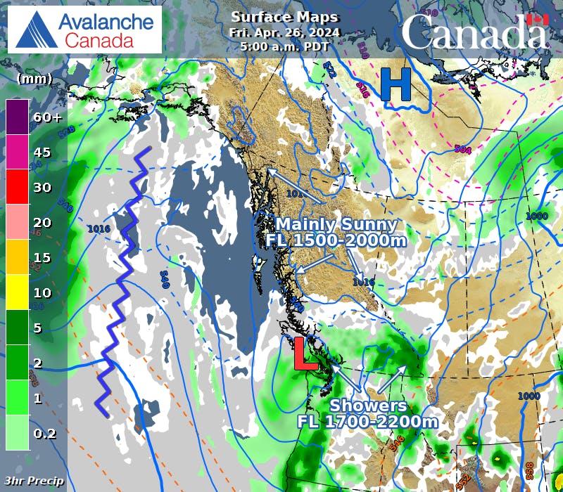 Southern Half Showers
