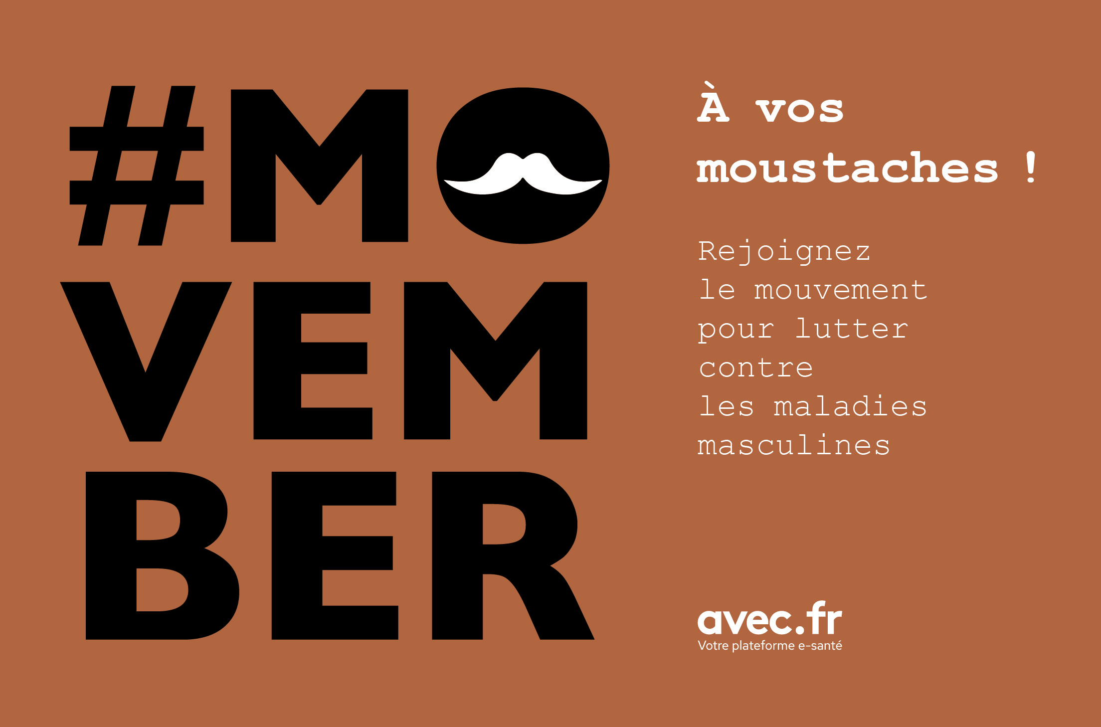 Movember : Tous engagés pour lutter contre les maladies masculines