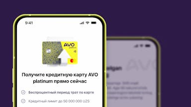 💳 AVO bank | Кредитная карта AVO platinum