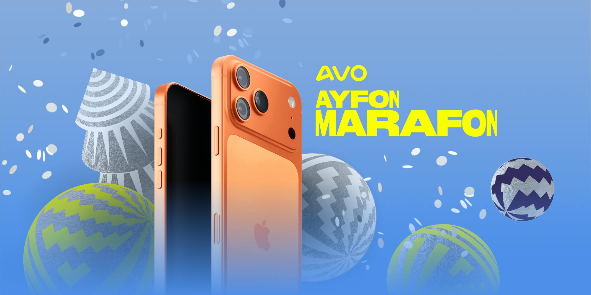 🎁 AVO ayfon marafon: 2025-yil oxirigacha Ayfon 17 Pro Max yuting
