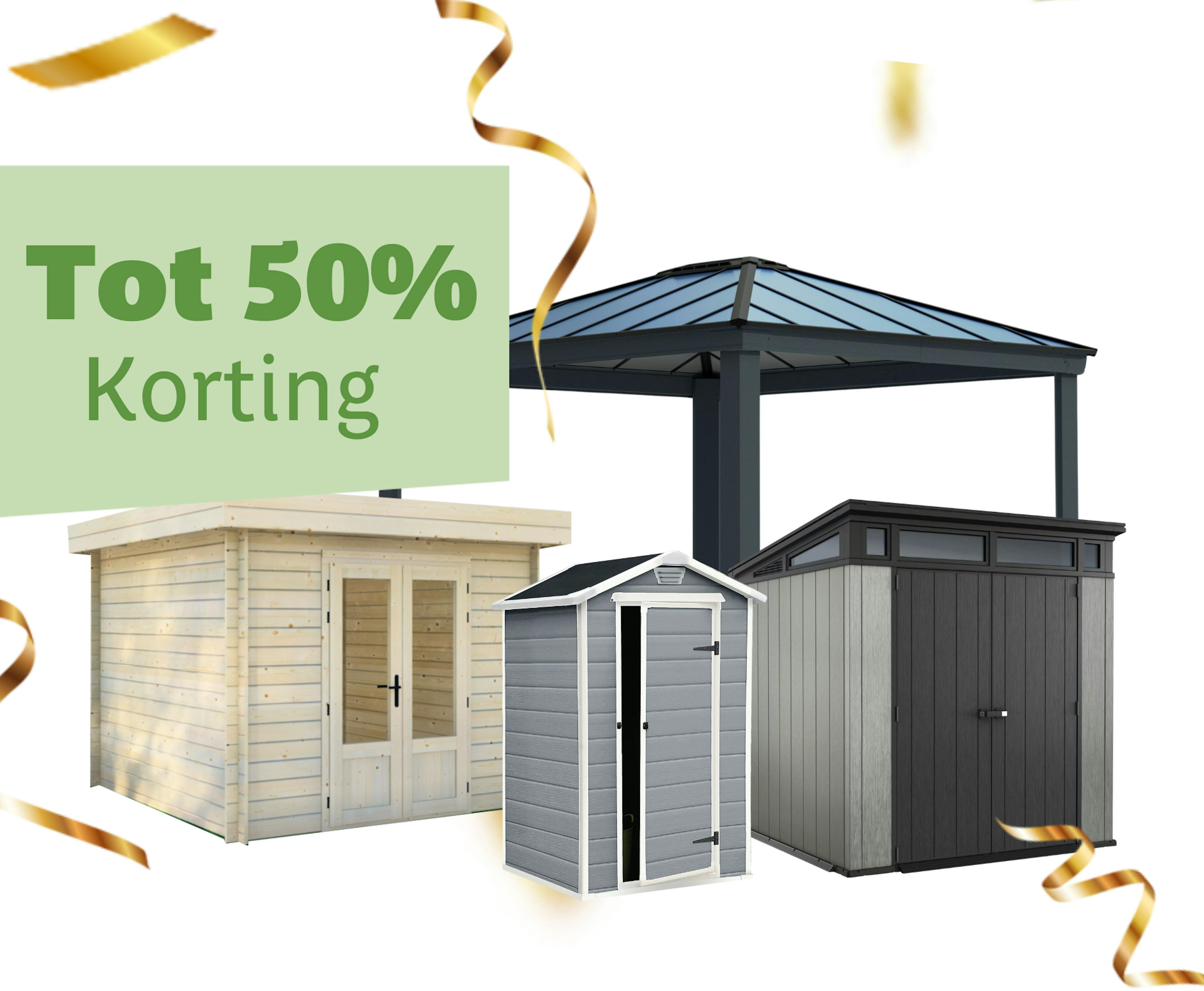 Azalp | Bestel je betaalbare overkapping, tuinhuis of opbergbox.