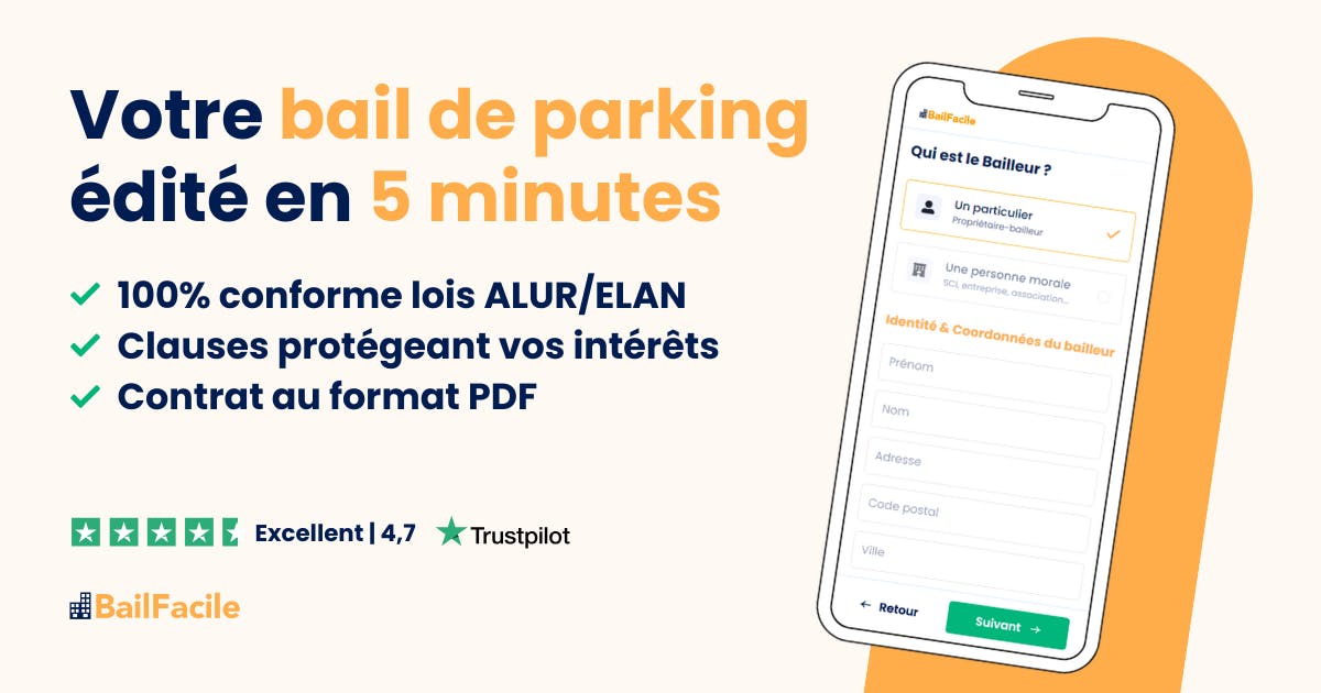 Bail Location Garage, Parking & Box | Modèle Gratuit 📝