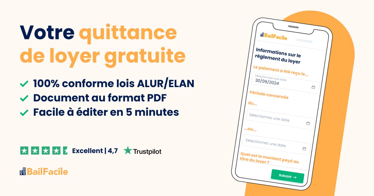 Quittance de Loyer | Modèle PDF Gratuit (conforme 2026)