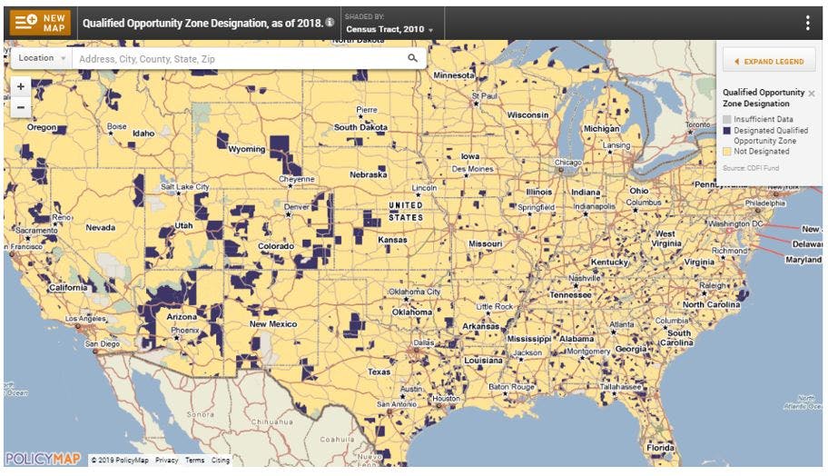 Opportunity zones mapping tool - Baker Tilly
