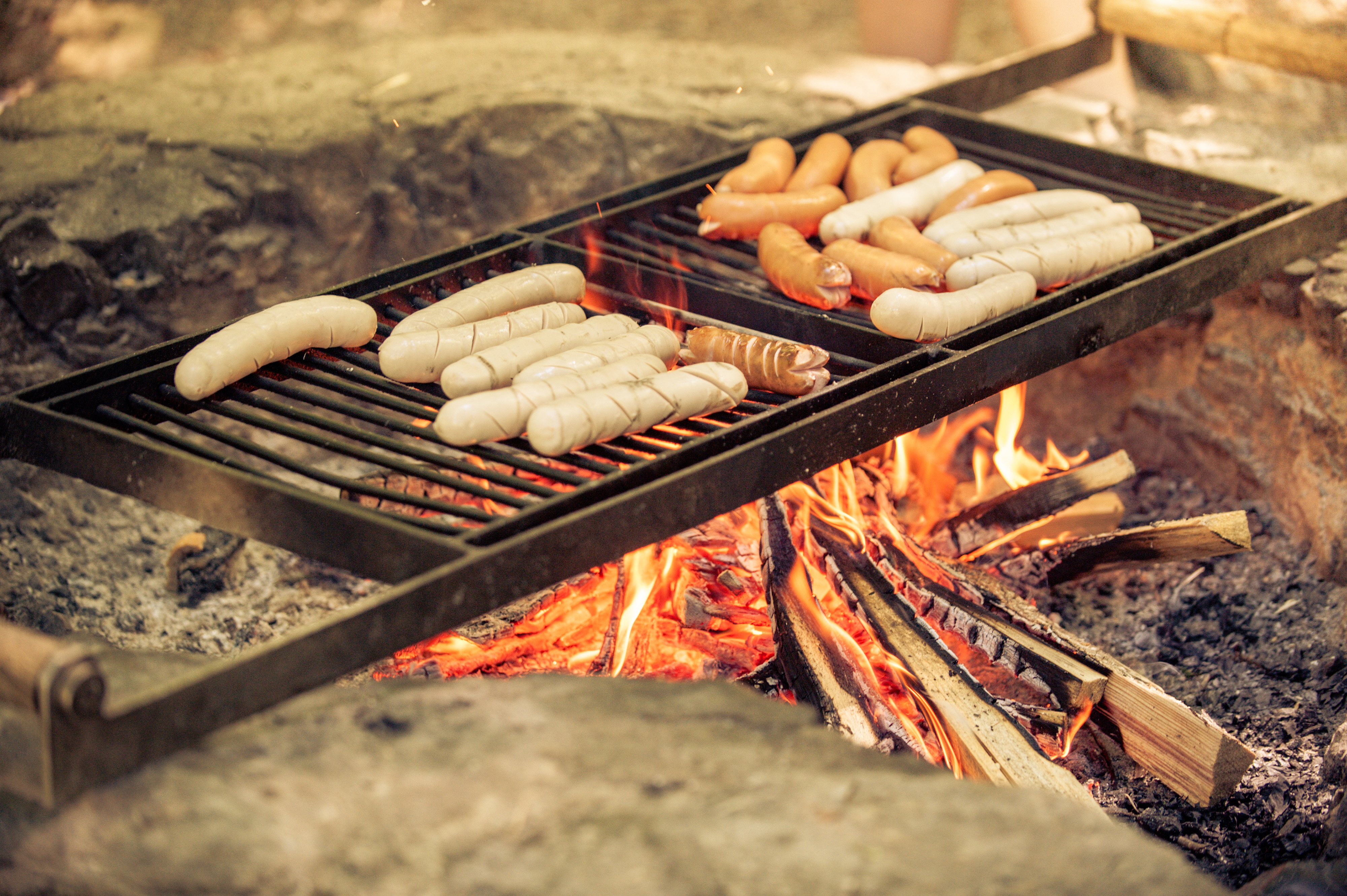 Picknickplätze und Feuerstellen