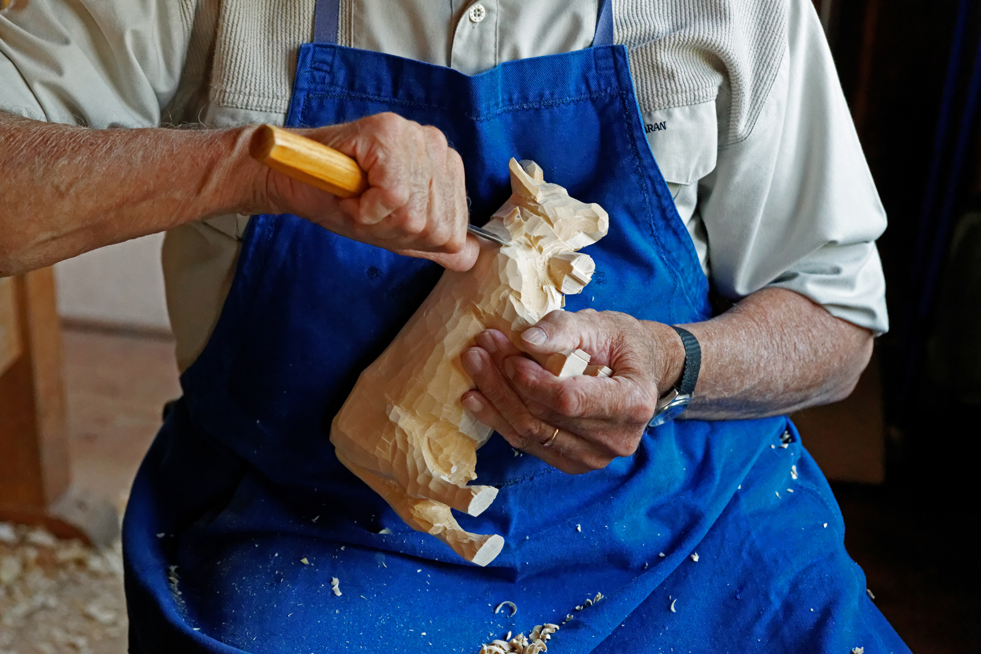 Holzschnitzen