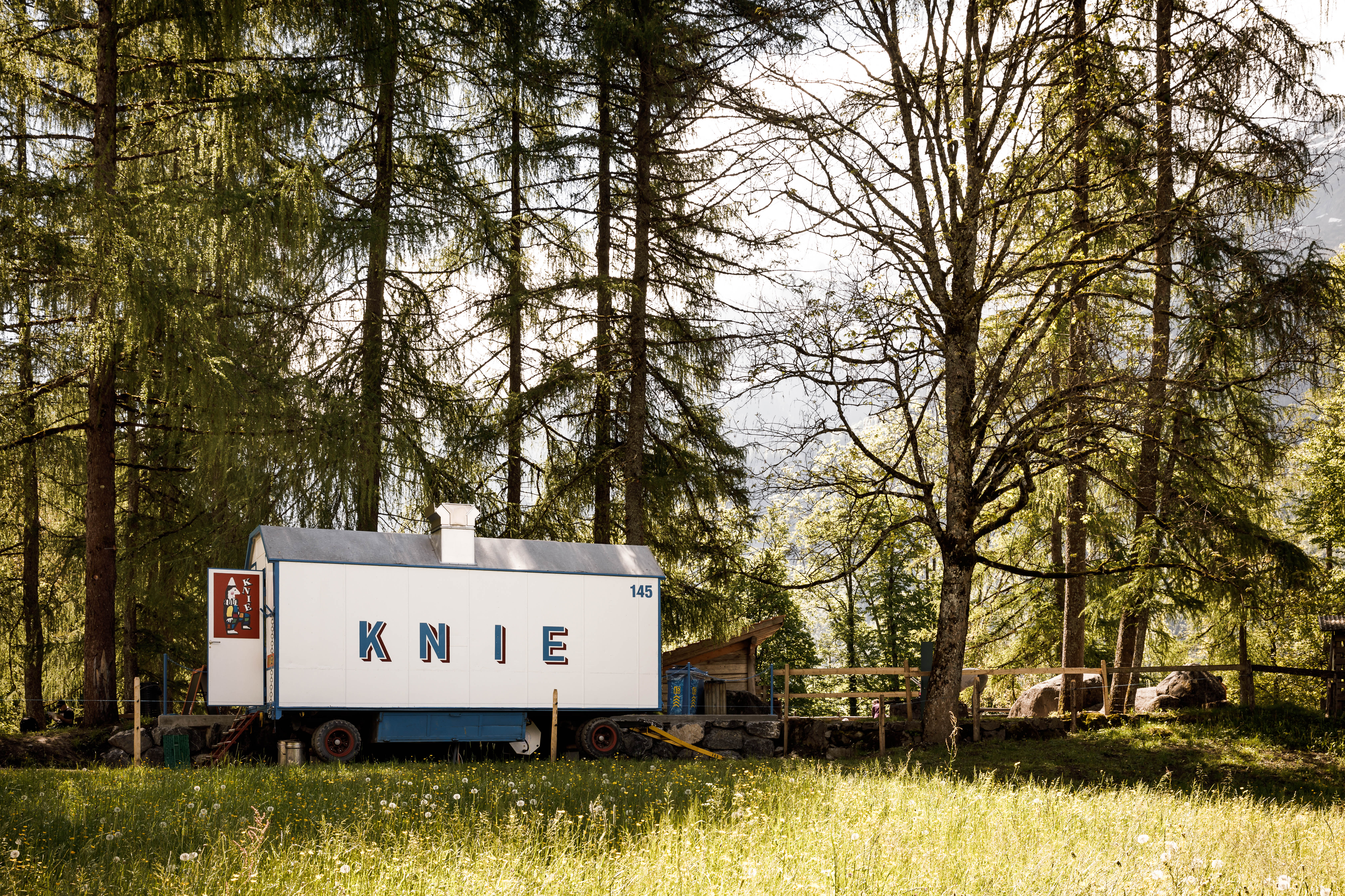 Circus trailer snack bar