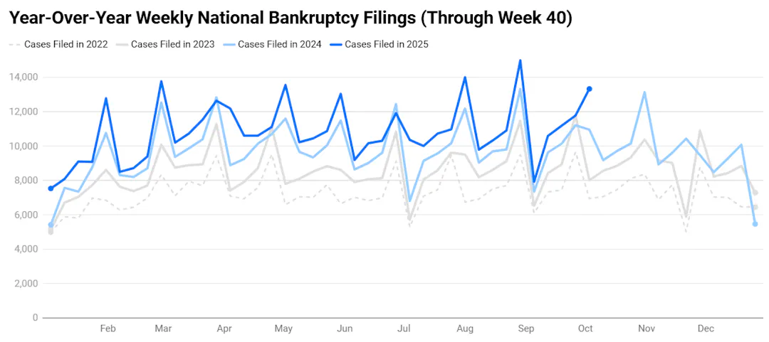 BankruptcyWatch | BankruptcyWatch Statistics Reports