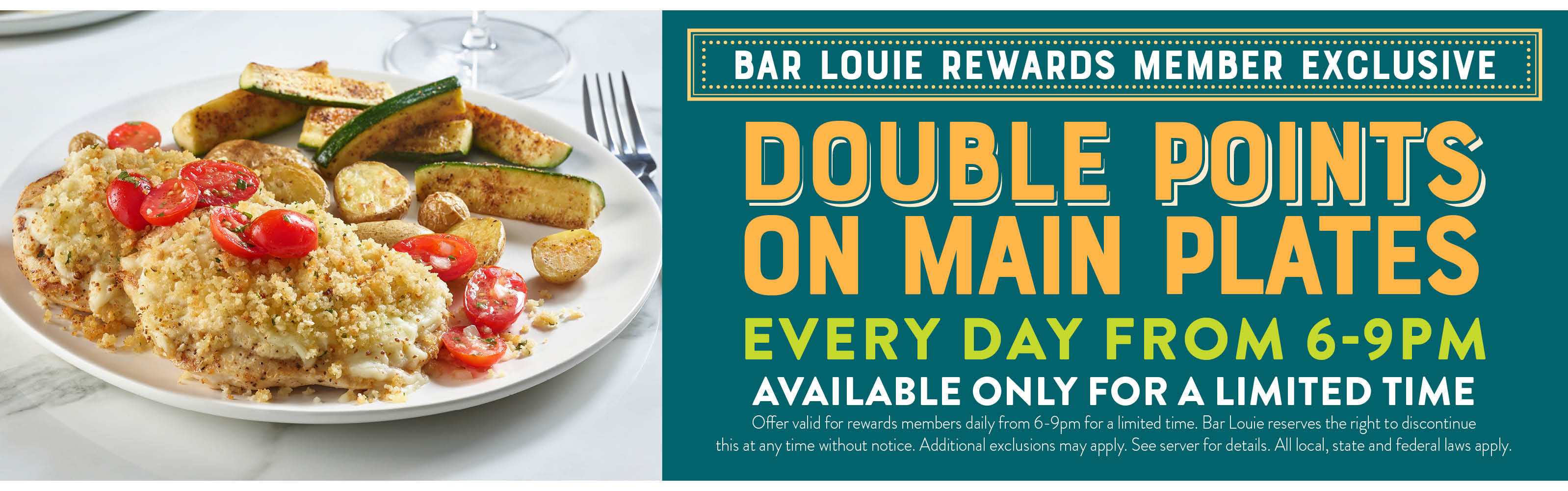 Bar Louie | Menu | Brookfield