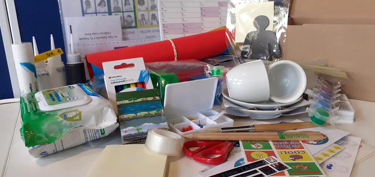 A care package providing support during isolation | Barnardos New Zealand