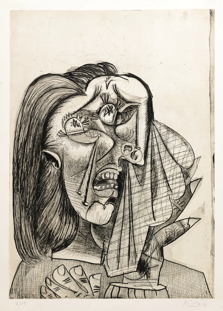 The Horrors Behind Picasso's Weeping Woman | Barnebys Magazine