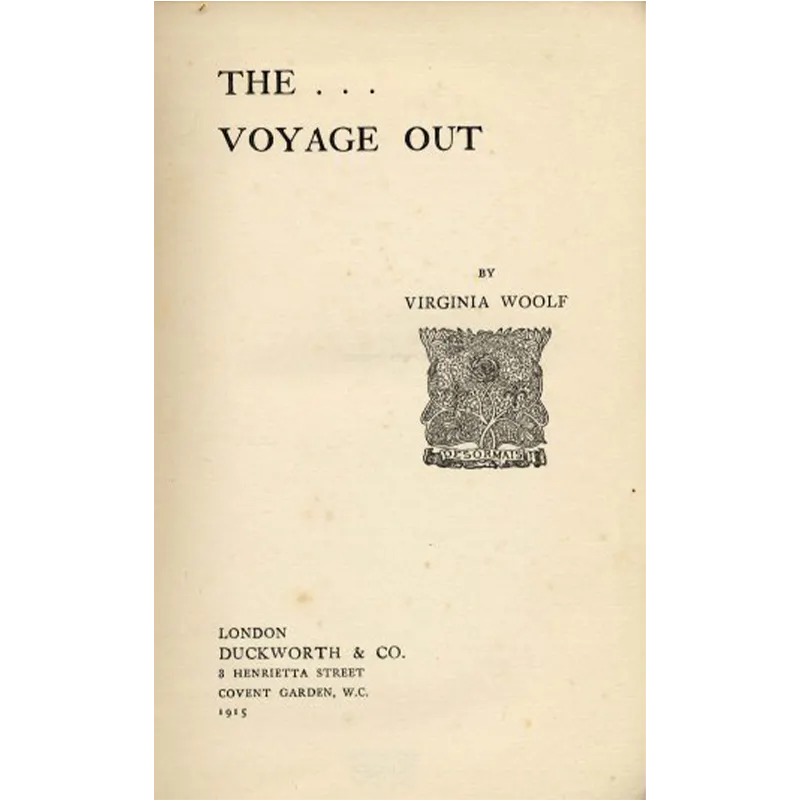 Virginia Woolf's Personal Copy of 'The Voyage Out' Has Been Digitised ...