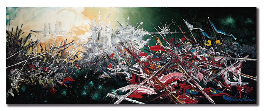 Georges Mathieu: Father of Lyrical Abstraction | Barnebys Magazine