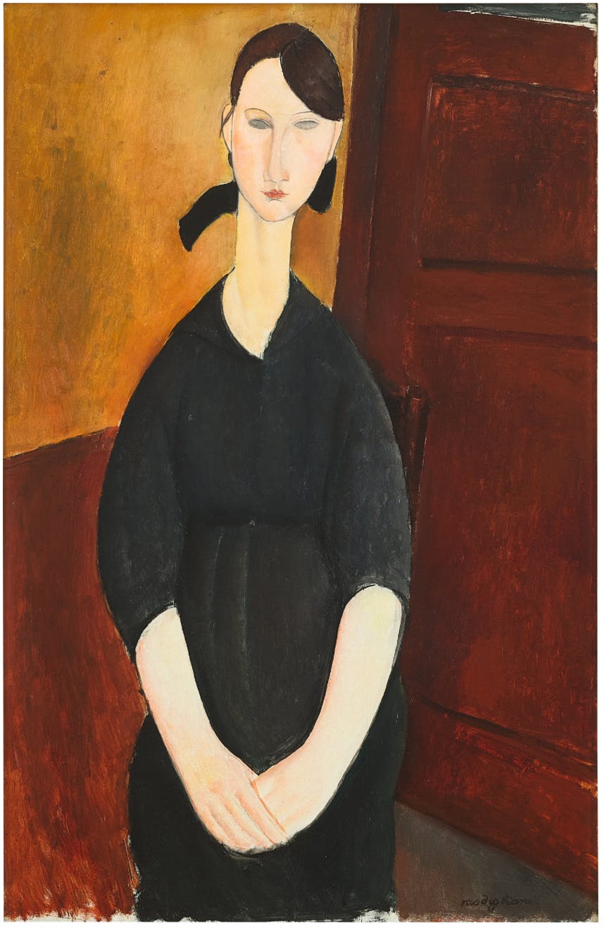 Un important portrait de Modigliani en tête des ventes aux enchères de ...
