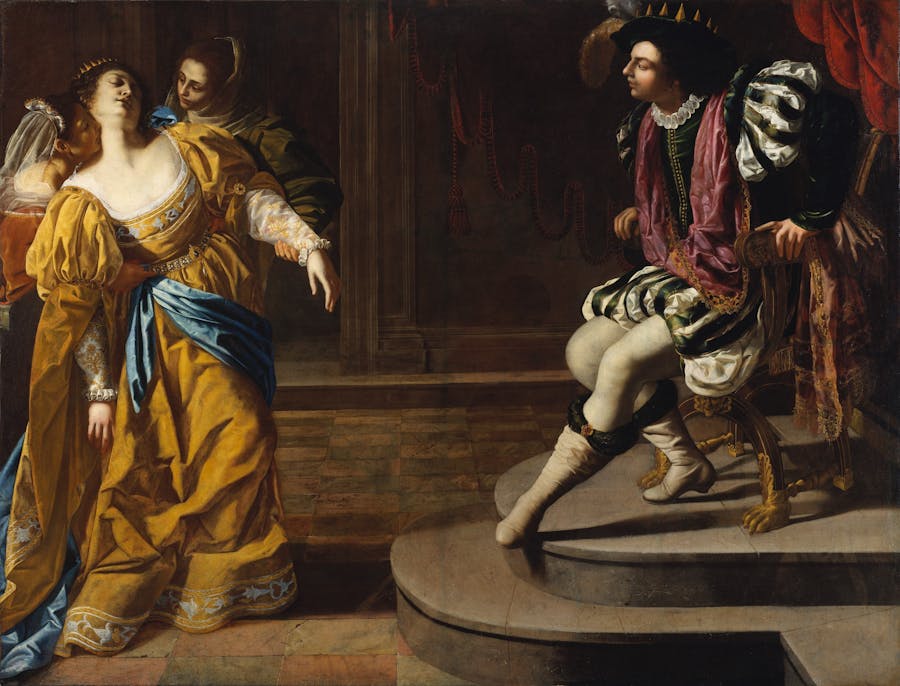 artemisia gentileschi lucretia 1625