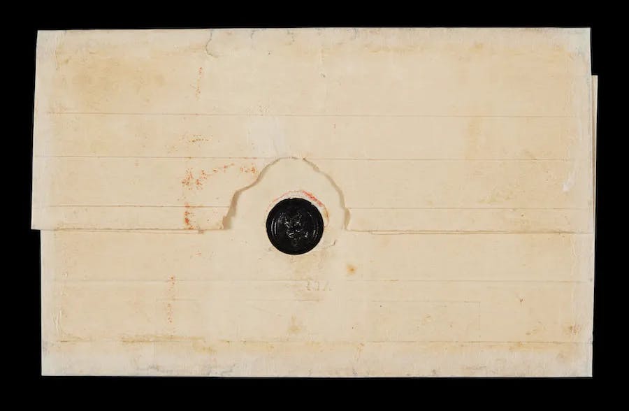 This Envelope with the World's First Stamp Could Set an Auction Record ...