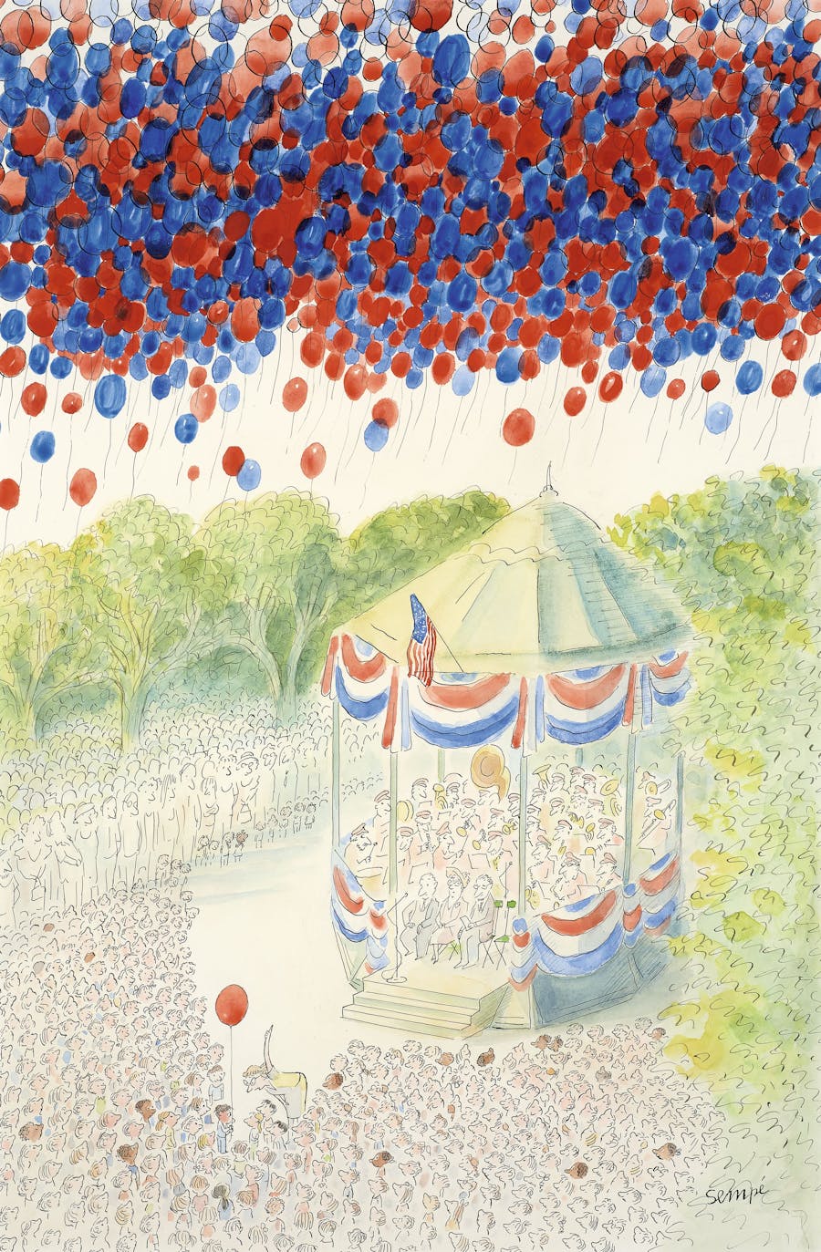 Farewell to Jean-Jacques Sempé: Whimsical Cartoonist | Barnebys Magazine