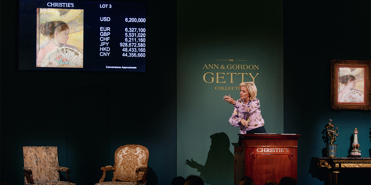 The Ann & Gordon Getty Collection Totals $150 Million | Barnebys Magazine