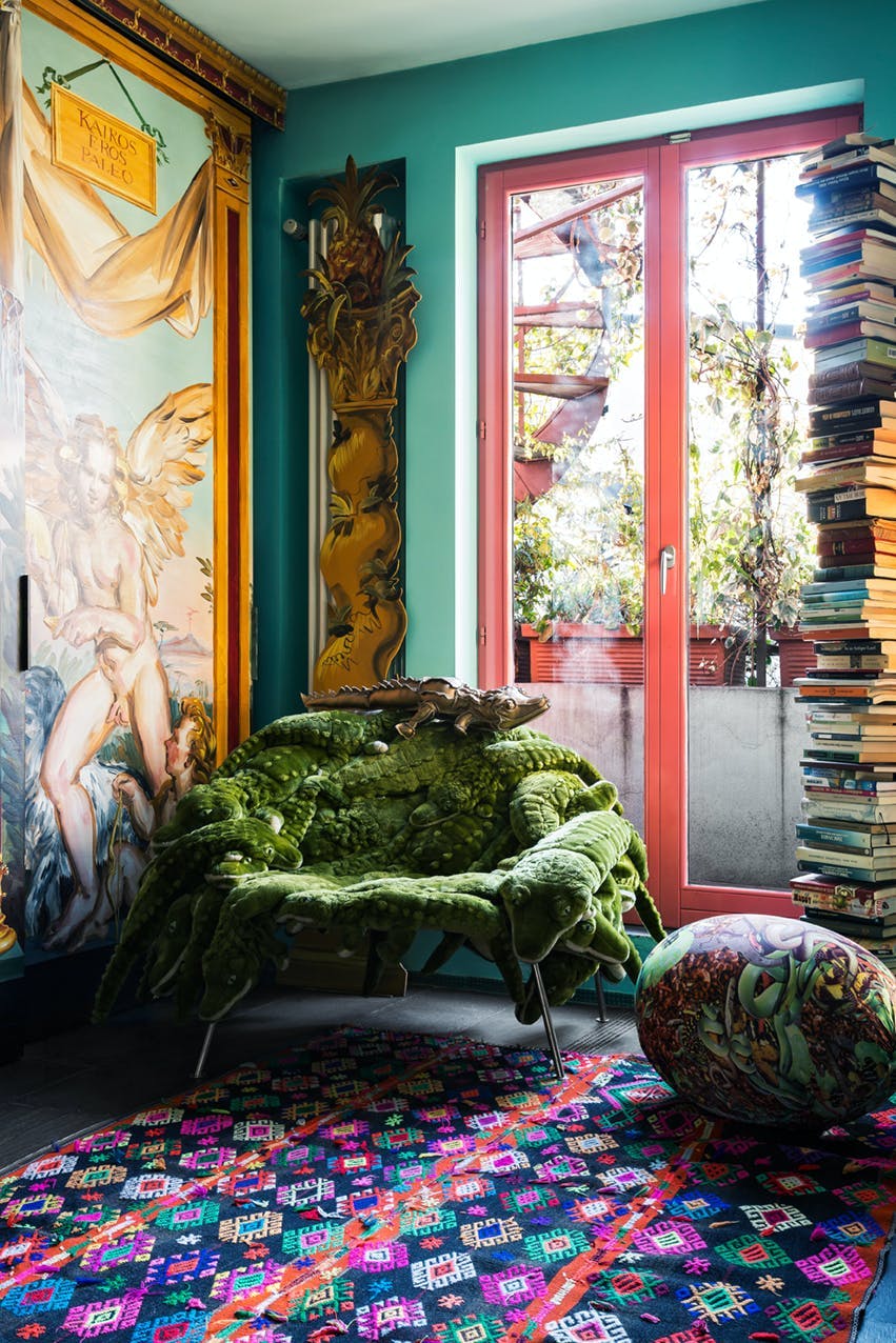 Inside a Designer's Punk-Inspired Italian Home | Barnebys Magazine