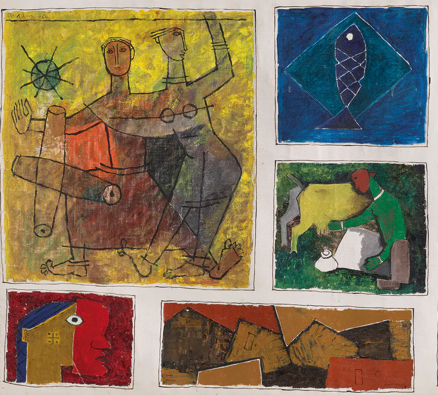 M.F. Husain’s Rediscovered Masterpiece Becomes Most Expensive Indian ...