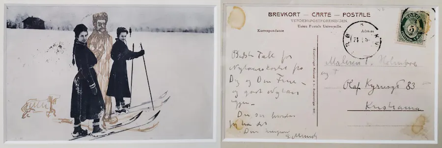 Rare Edvard Munch Hand-Painted Postcard Goes to Auction | Barnebys Magazine