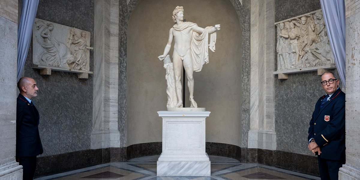 Restored Apollo Belvedere Returns to the Vatican Museums | Barnebys Magazine