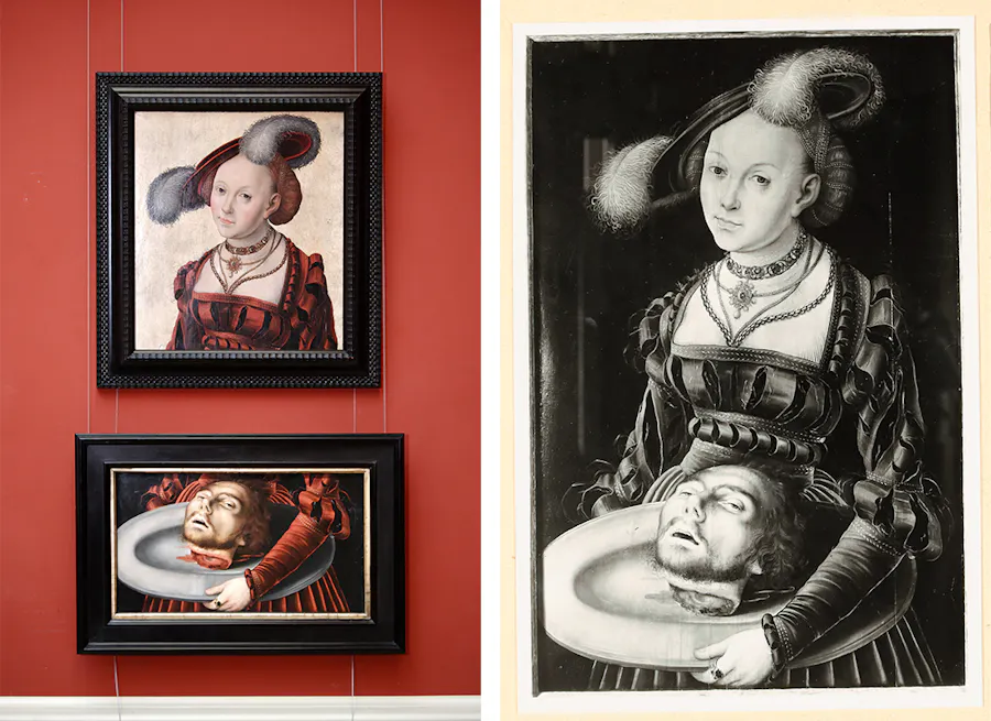 Cranach’s Salome and John Reunited After Nearly a Century | Barnebys ...