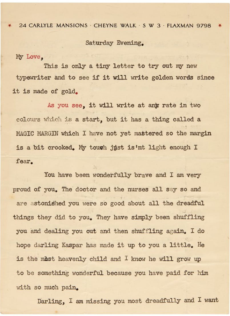 A subasta unas tórridas cartas del escritor de James Bond | Barnebys ...