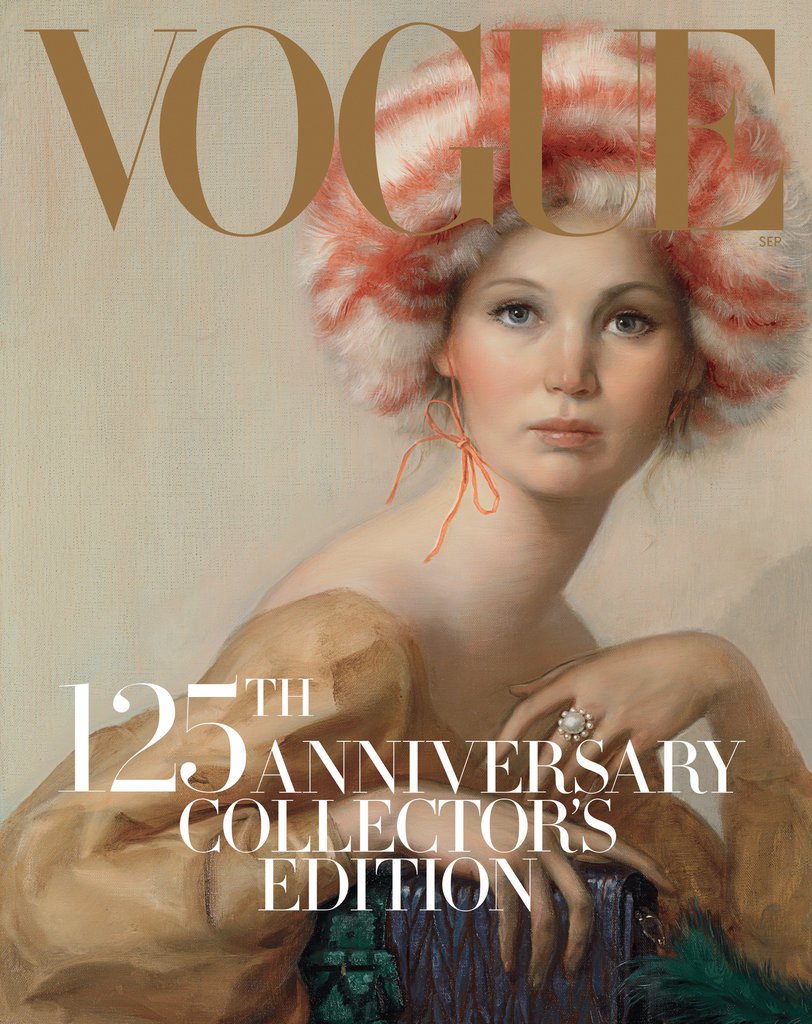 Jennifer Lawrence graces Vogue 125th anniversary issue with four covers ...
