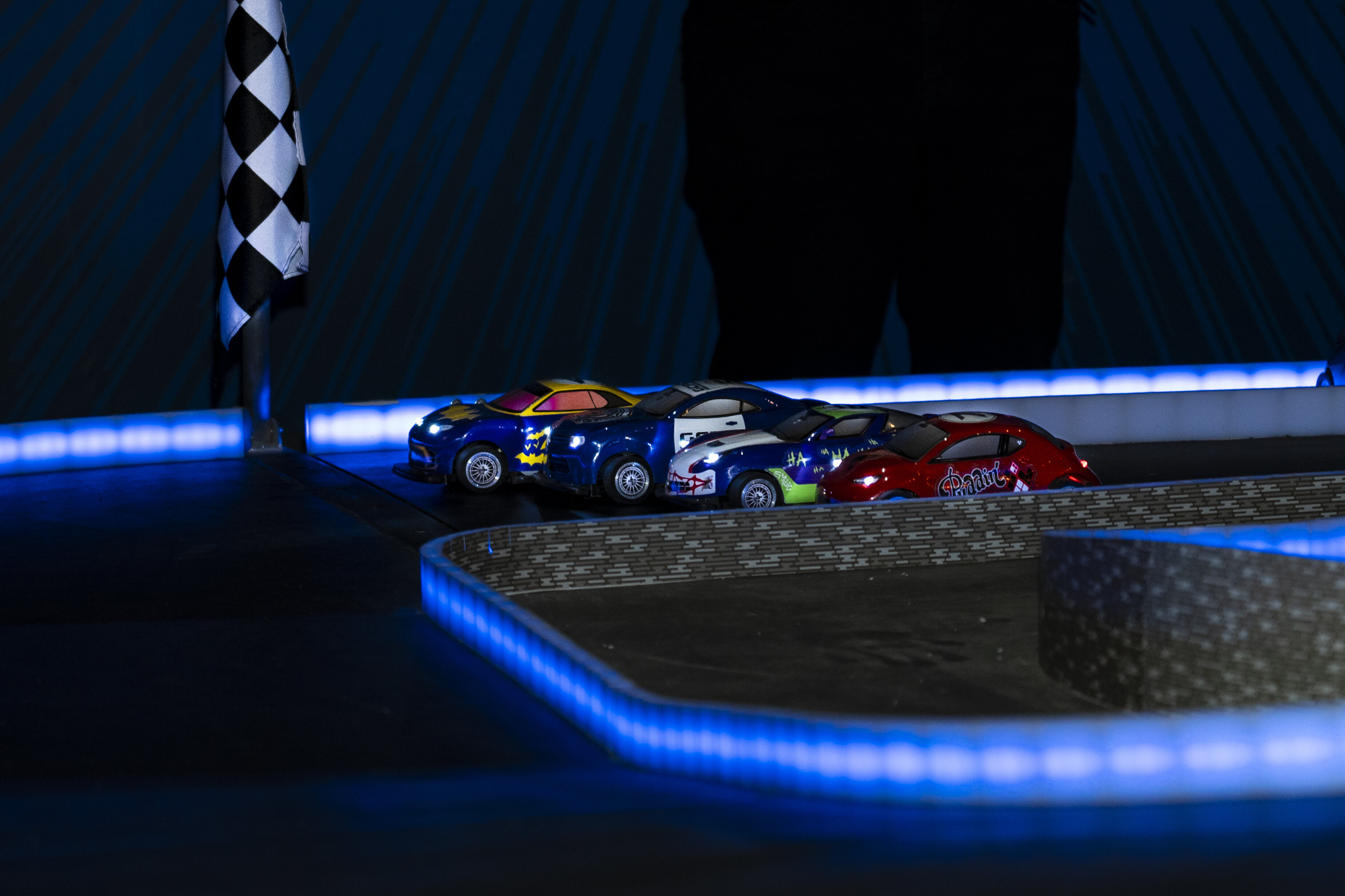 Course de voitures à Gotham City chez Batman Escape Game à Paris